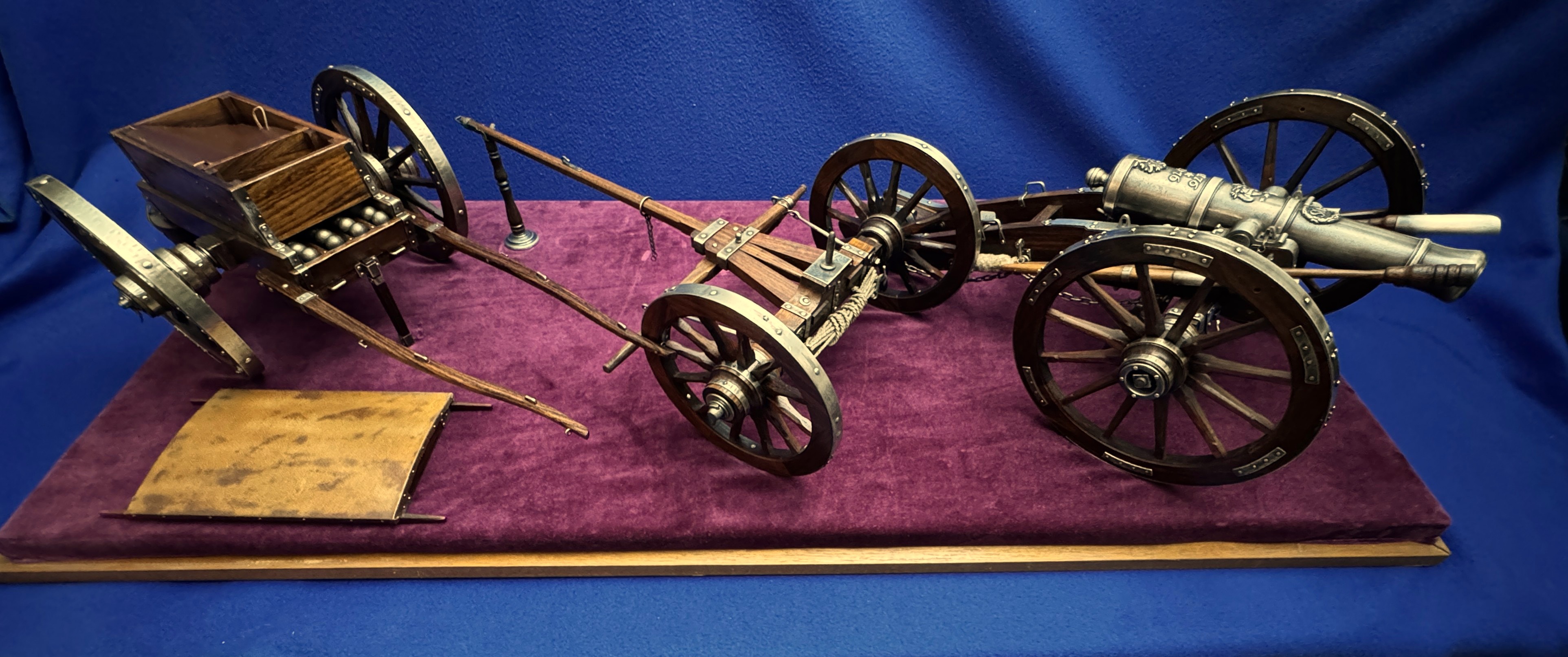 Revolutionary War 9-Pdr Cannon Model (Ca. 1776) - Other Military ...